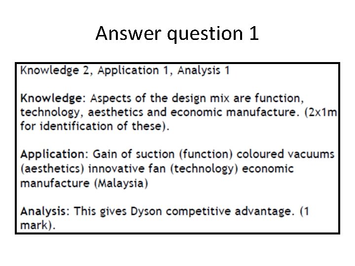 131 Product Service Design AS Edexcel New Specification