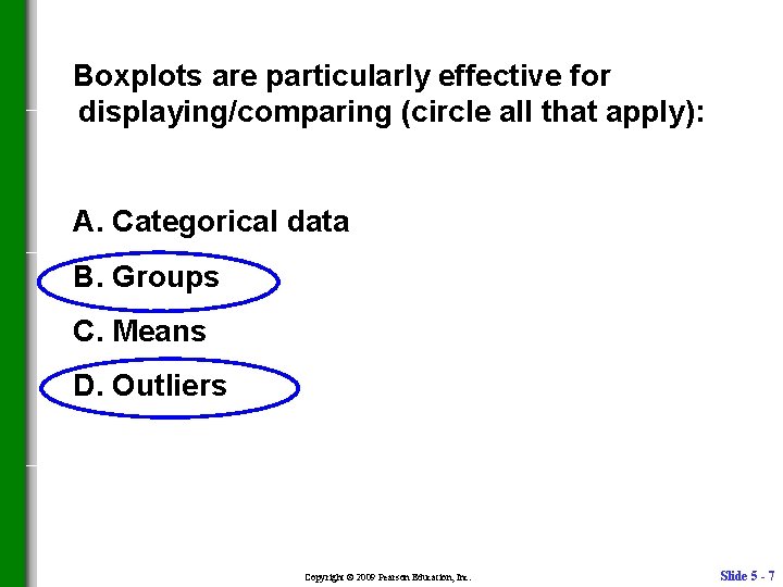 Active Learning Lecture Slides For use with Classroom