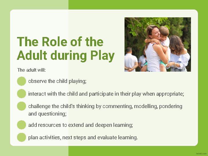 What is Play Click to edit text body