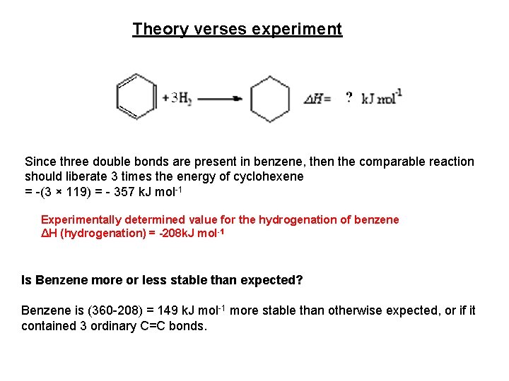 The story of benzene Write the electron configuration