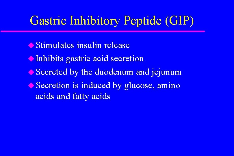 General Intestinal Histology Activities of the Gastrointestinal Tract