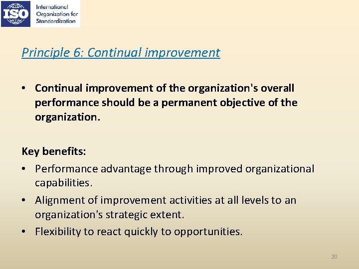 ISO Standards and Total Quality Management System By