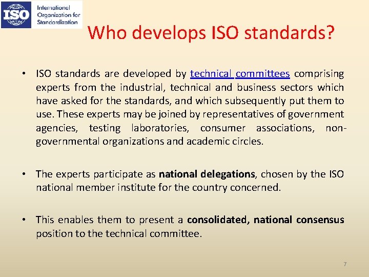 ISO Standards and Total Quality Management System By