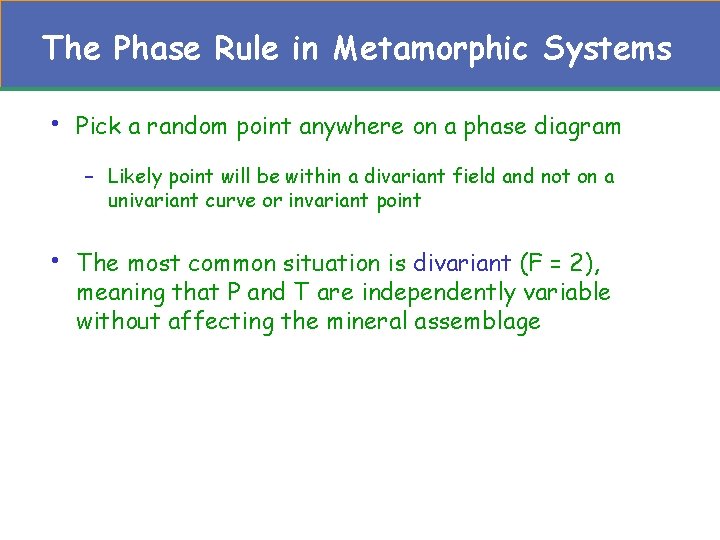 Introduction to Metamorphism 2 IN THIS LECTURE Importance
