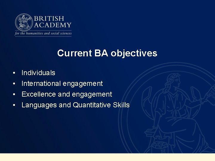 The British Academy Research Funding Dr Ken Emond