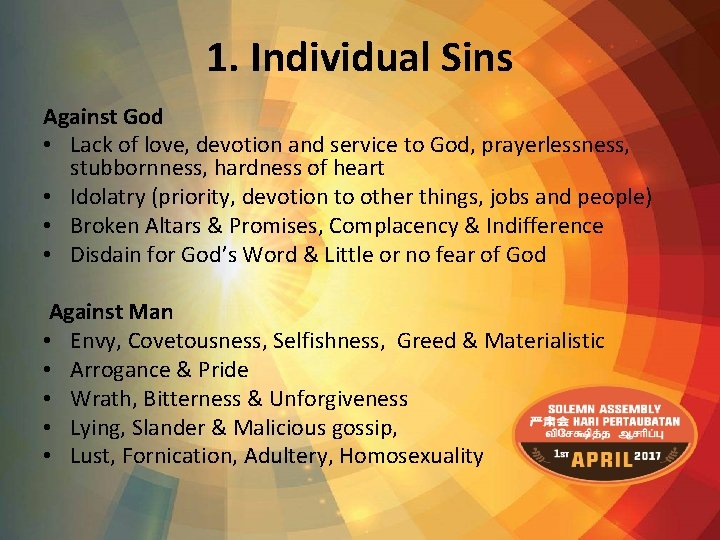 Solemn Assembly Joel 1 14 Consecrate a fast