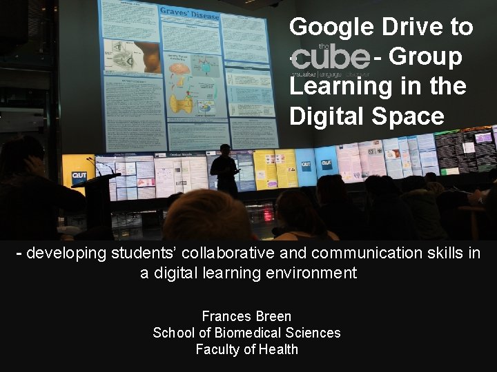Google Drive to Group Learning in the Digital