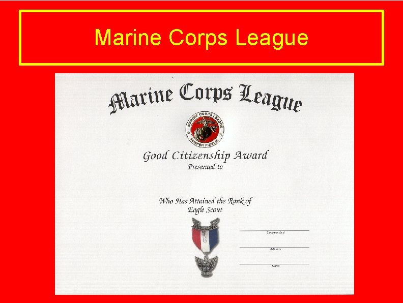 Marine Corps League Recruiting Tool Marine Corps League