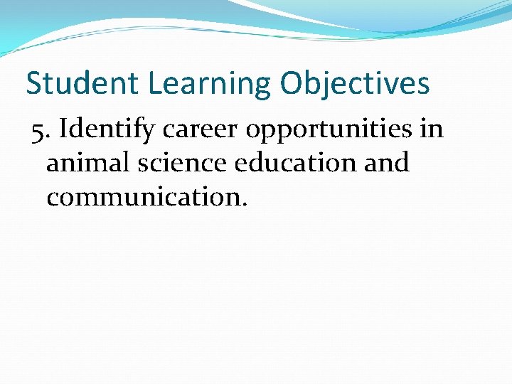 Identifying Career Opportunities in the Animal Science Industry