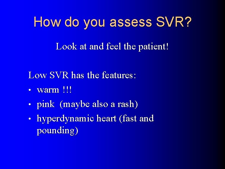Shock Management What is Shock Is a condition