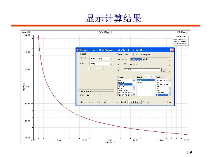 Optimization 5 10 HFSS w w w w