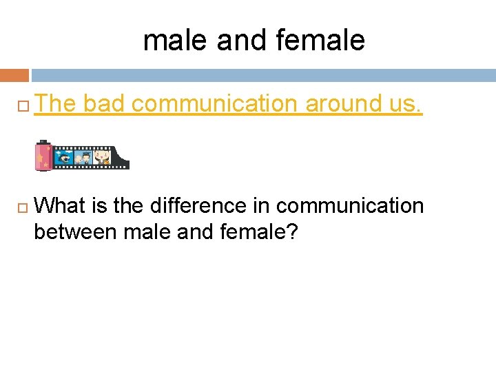 outline Nonverbal feedback Male female communication Effective ...
