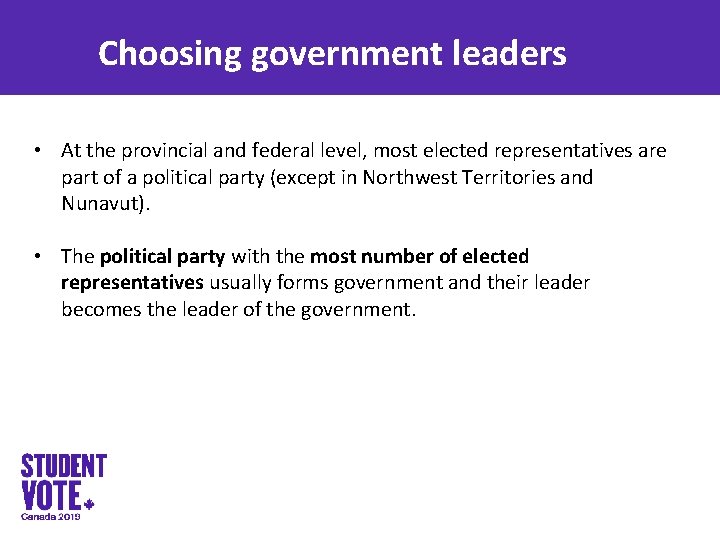 SLIDE DECK 4 Levels of Government How does