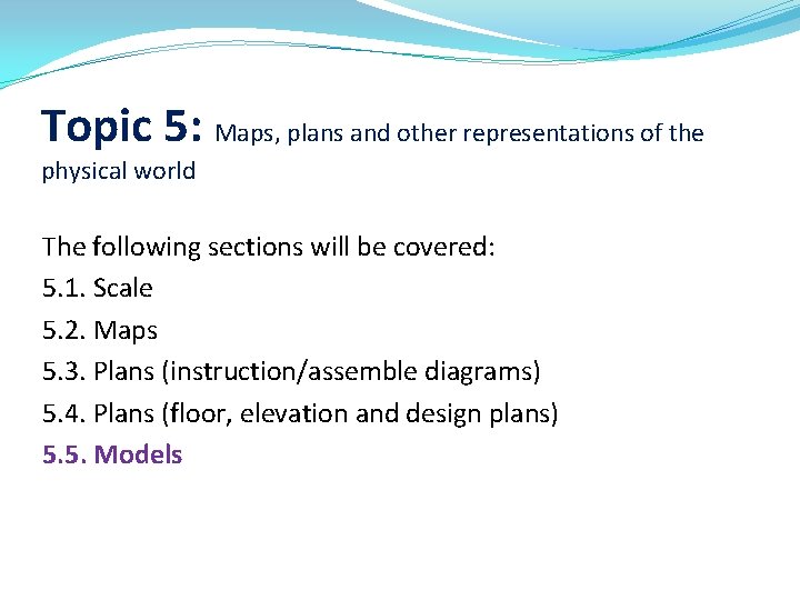 MATHEMATICAL LITERACY GRADE 10 CAPS TOPIC 5 Maps