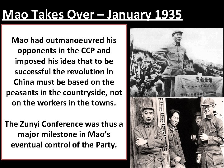 Warm Up Define CCP KMT Yanan Soviet What