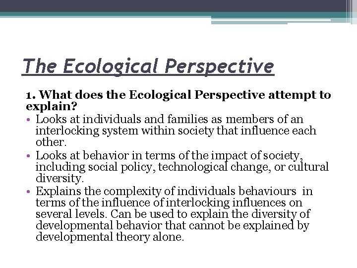 Show and Tell Review the sheet and example
