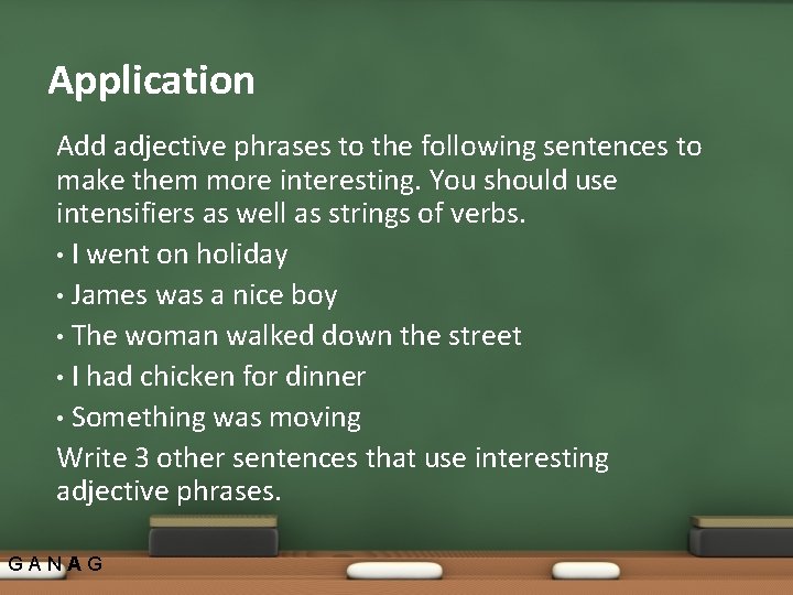 Adjective Groups and Phrases Grammar Language Goal I