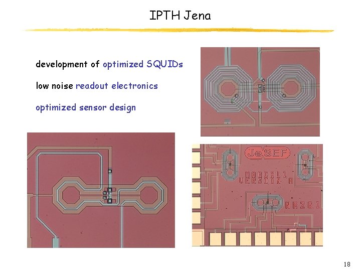 Status of Development of Metallic Magnetic Calorimeters A