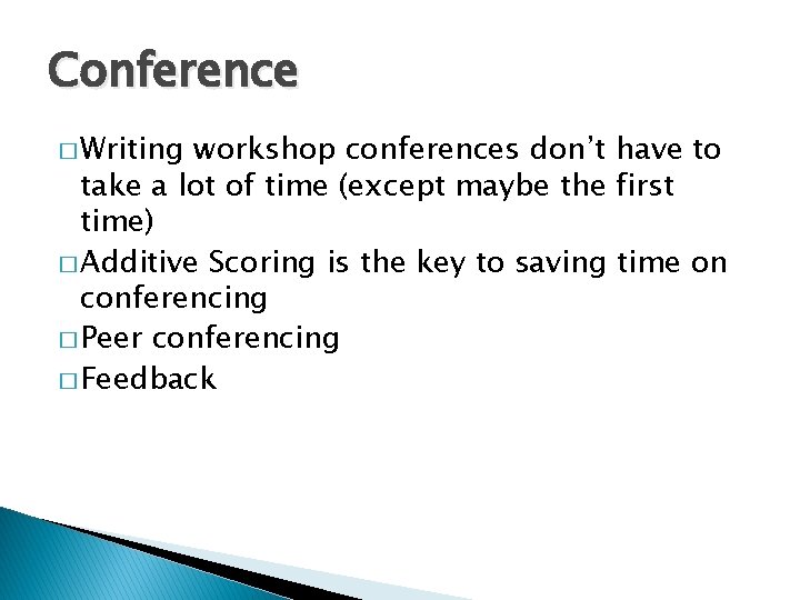 Expository Writing Deconstructing the Prompt and Additive Scoring