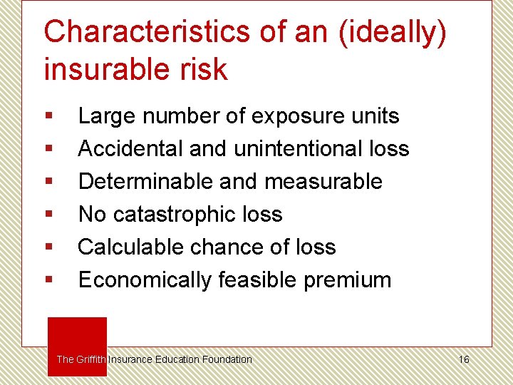 Basic Principles of Risk Management Insurance A Seminar