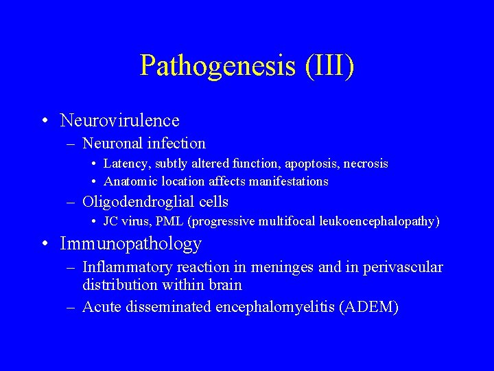 Viral Encephalitis Definitions Pathogenesis Epidemiology Clinical ...