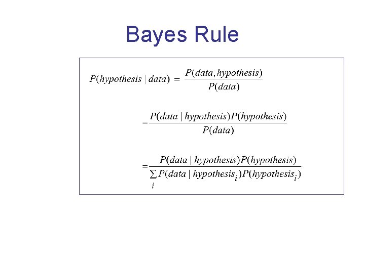 Bayesian Biosurveillance Gregory F Cooper Center for Biomedical
