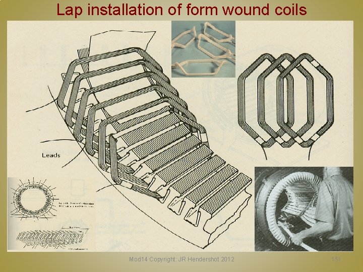 Electric Machine Design Course Stator Phase Circuits Coil