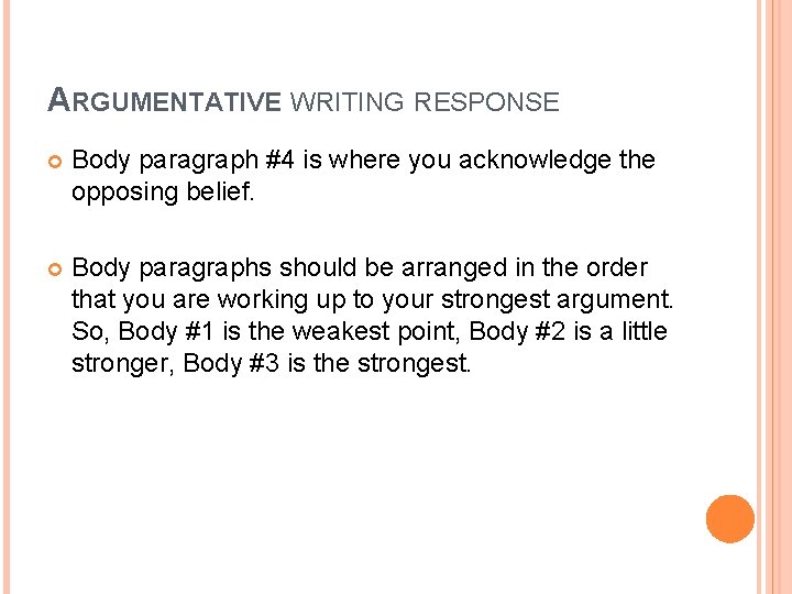PSSA WRITING PREP THREE TYPES OF WRITTEN RESPONSES