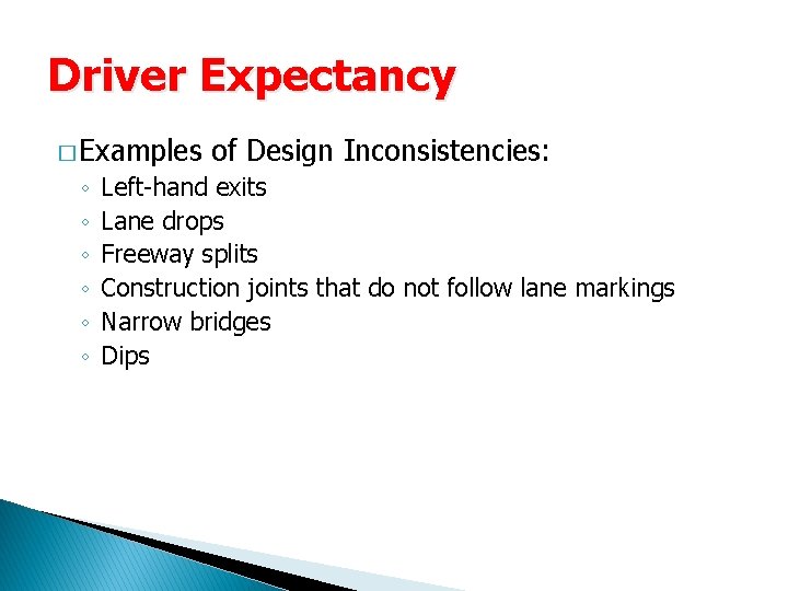 Design Consistency Positive Guidance and Design Exemptions Fall