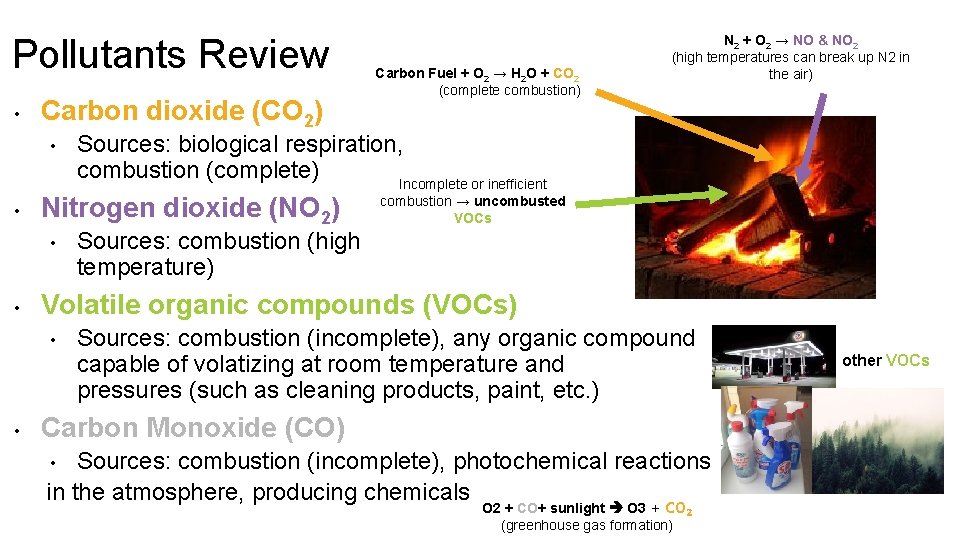 LETS BRAINSTORM AIR QUALITY RESEARCH Reminder of what