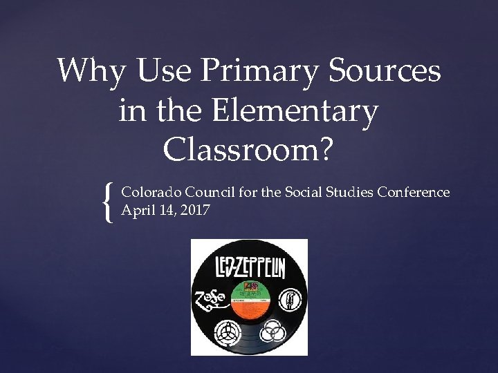Why Use Primary Sources in the Elementary Classroom