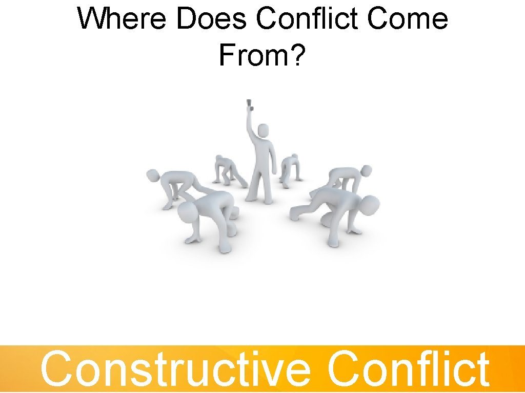 Constructive Conflict Our lives and everything we do