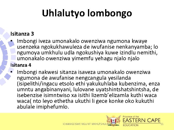 Bu CURRICULUM MANAGEMENT 2020 LEARNER SUPPORT VIRTUAL LESSON