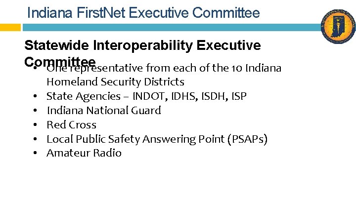 NEXT GEN COMMUNICATIONS First Net Integrated Public Safety