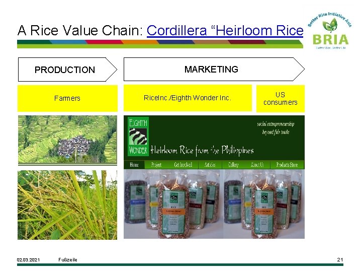 MODULE 13 Rice Value Chains 02 03 2021