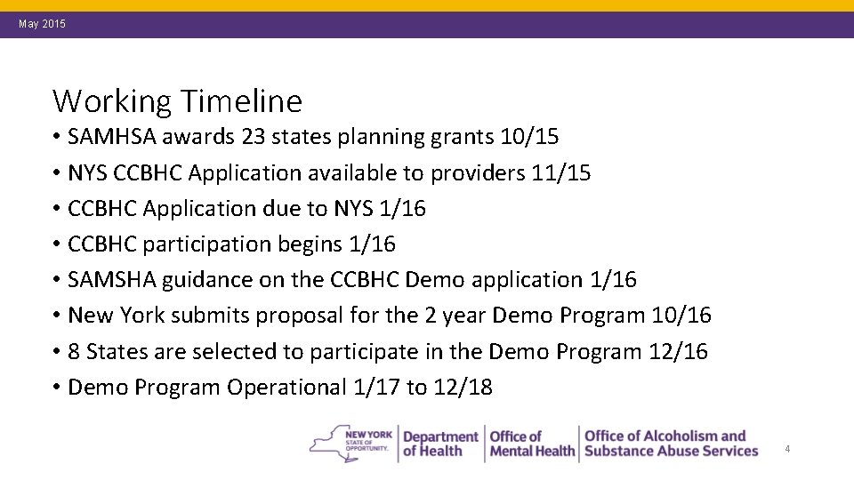 Behavioral Health Transition to Managed Care Update Community