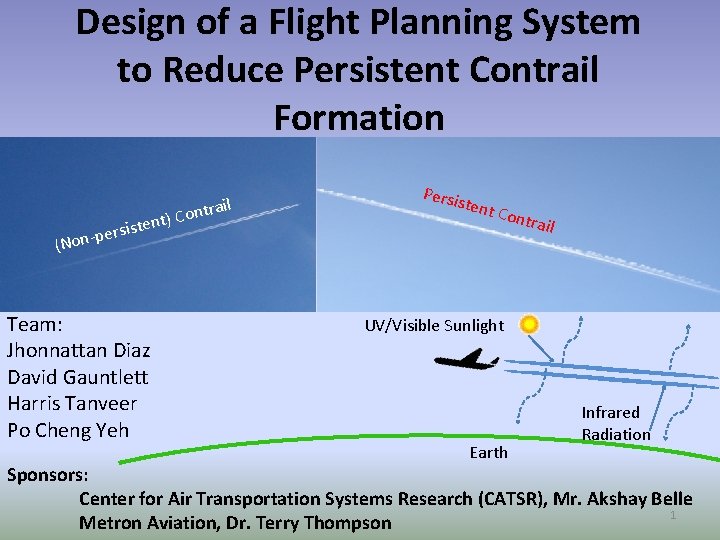 Design of a Flight Planning System to Reduce