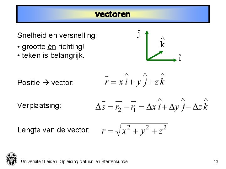 Natuurkunde A Univ Leiden Klassieke mechanica Arbeid en
