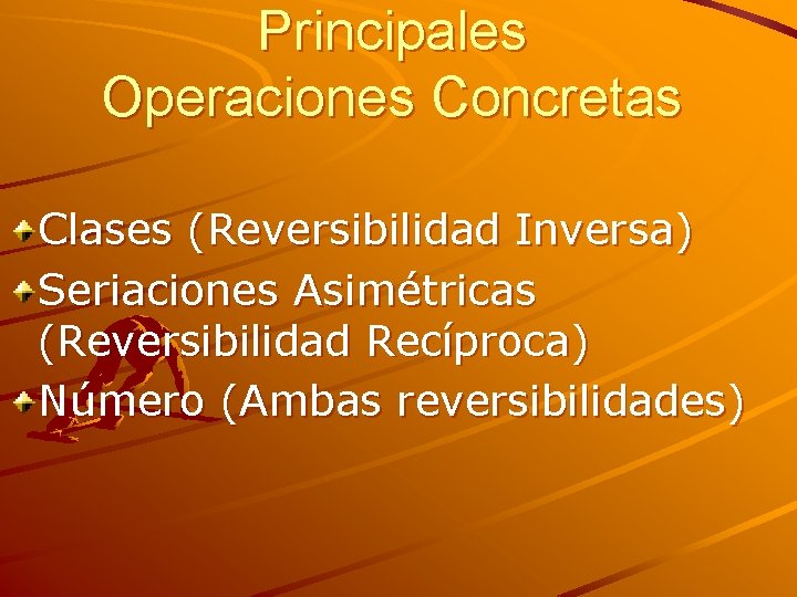 Del desequilibrio a la equilibracin Sucesin Temporal de