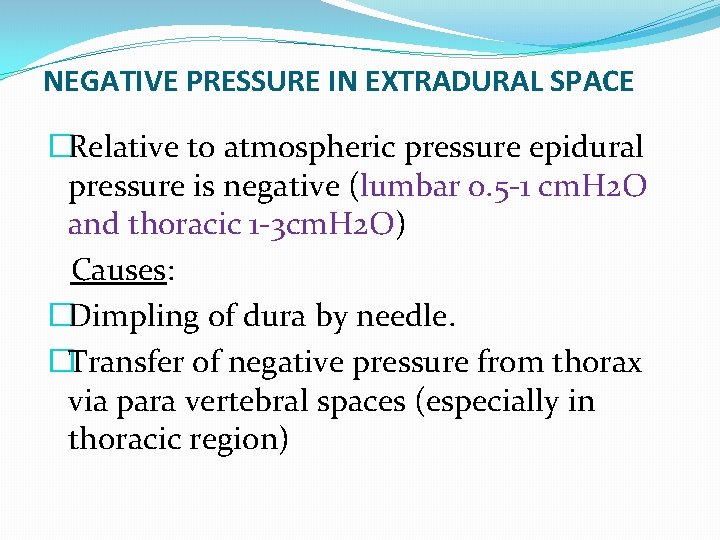 EPIDURAL ANAESTHESIA Dr P V Bhale Prof Anesthesia