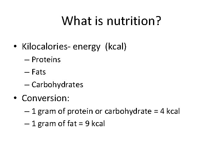Chemistry of Foods Chapter 3 Learning Objectives Convert