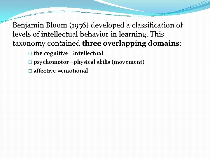 Blooms Taxonomy Comparing the Original and the Revised
