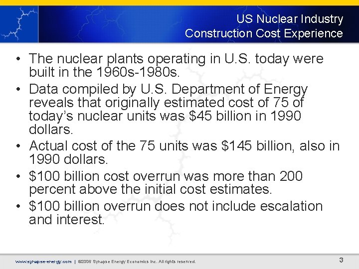 The Risks of Building New Nuclear Power Plants
