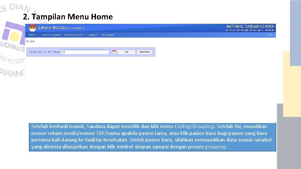 Sistem Informasi Pembiayaan Kesehatan di Rumah Sakit Team