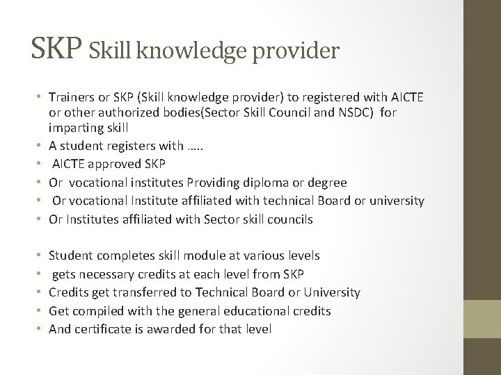 Certification of Skills By Dr Jatinder Bhatia Director