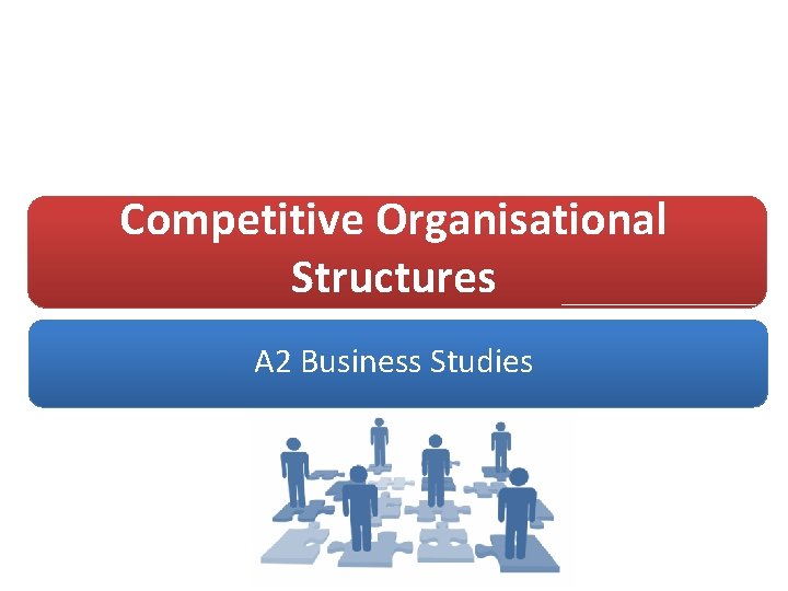 Competitive Organisational Structures A 2 Business Studies Aims