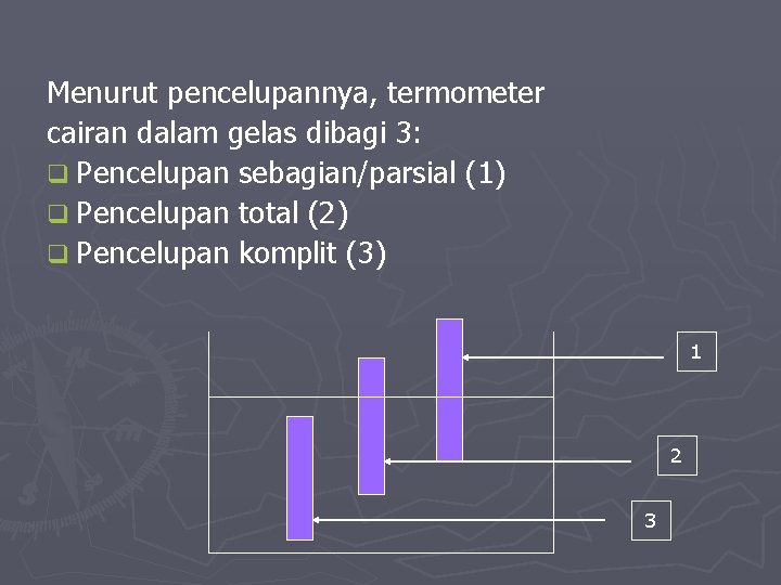 TERMOMETER GELAS Termometer Cairan Dalam Gelas v Konstruksi