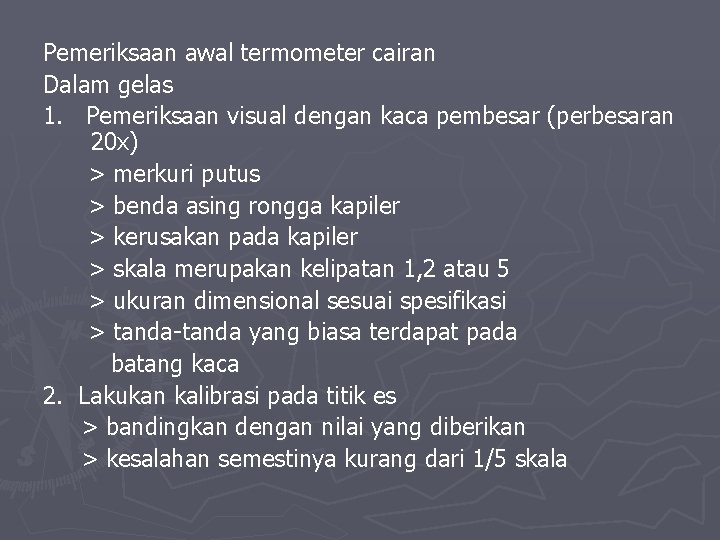 TERMOMETER GELAS Termometer Cairan Dalam Gelas v Konstruksi
