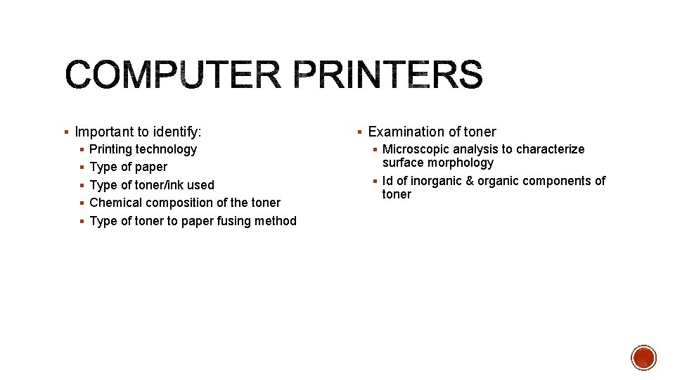 Chapter 18 Photocopier Printer and Fax Examination Examiner