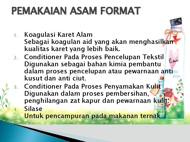 Novi Fitriani XII IPA 3 PENGERTIAN ASAM FORMAT